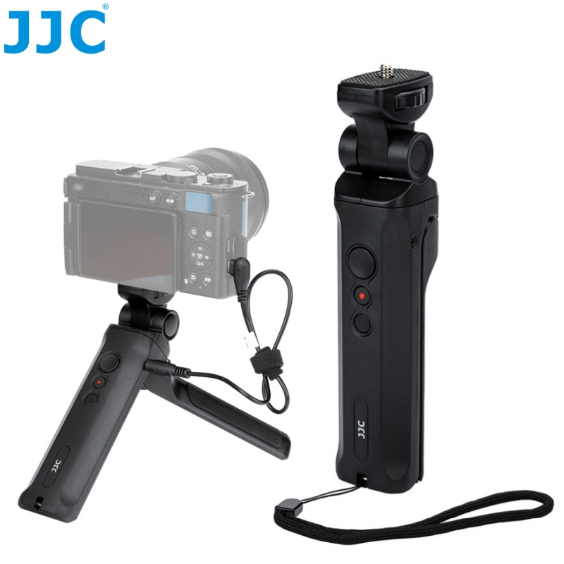JJC Mini Tripod Grip ขาตั้งกล้อง Grip Vlog การถ่ายภาพสําหรับ Panasonic ...