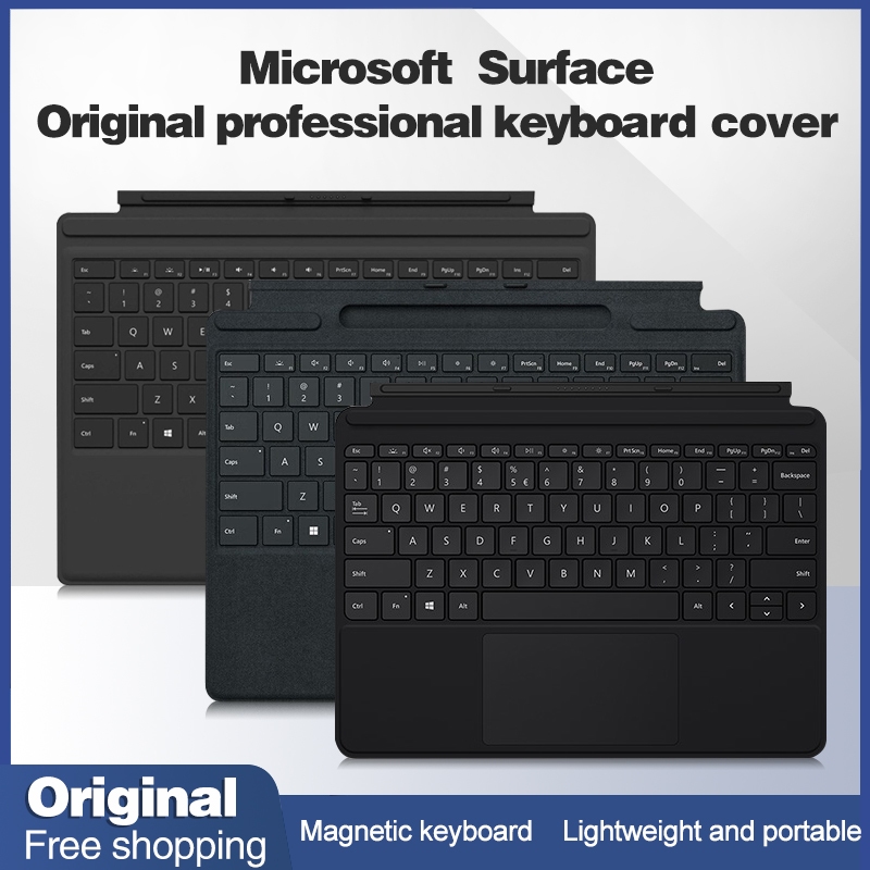 แป้นพิมพ์ Microsoft Surface สําหรับ Surface Pro 3 4 5 6 7 7+ Surface ...