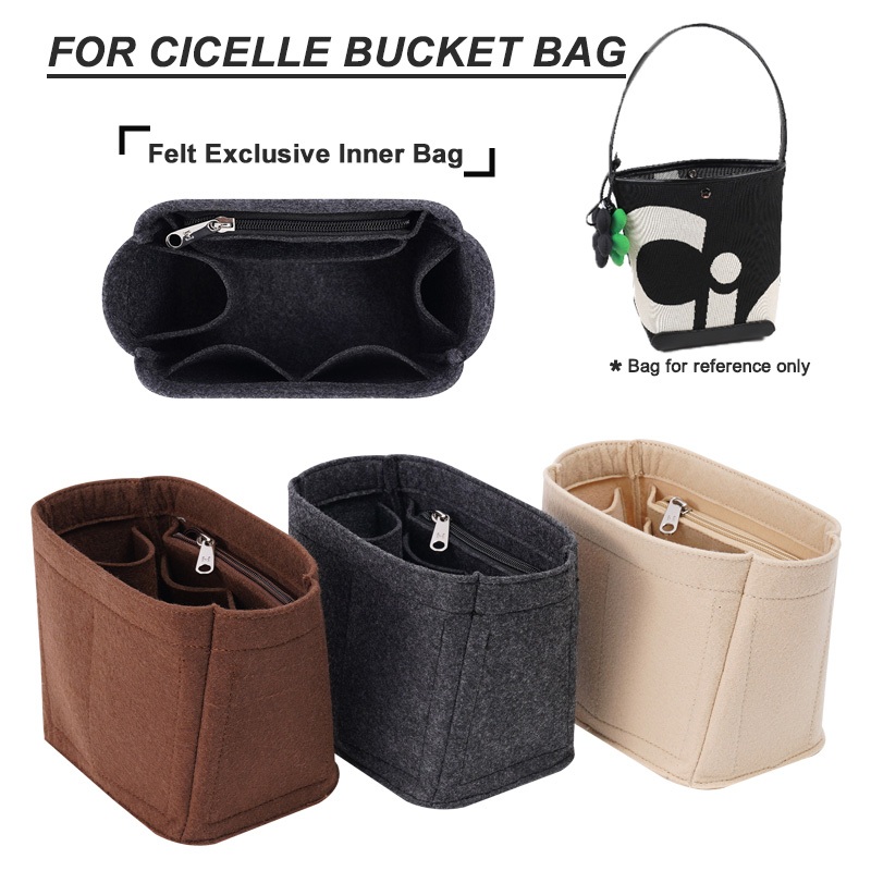 Flet ใส่กระเป๋าสําหรับ CICELLE Bucket Bag กระเป๋าถังกระเป๋า Linner ...