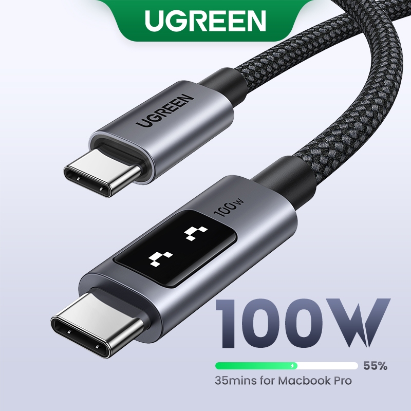 Ugreen Uno 100W Type C สายชาร์จเร็ว E-Marker สําหรับ iPhone 17 iPhone 16 Pro Max 15 Series ...