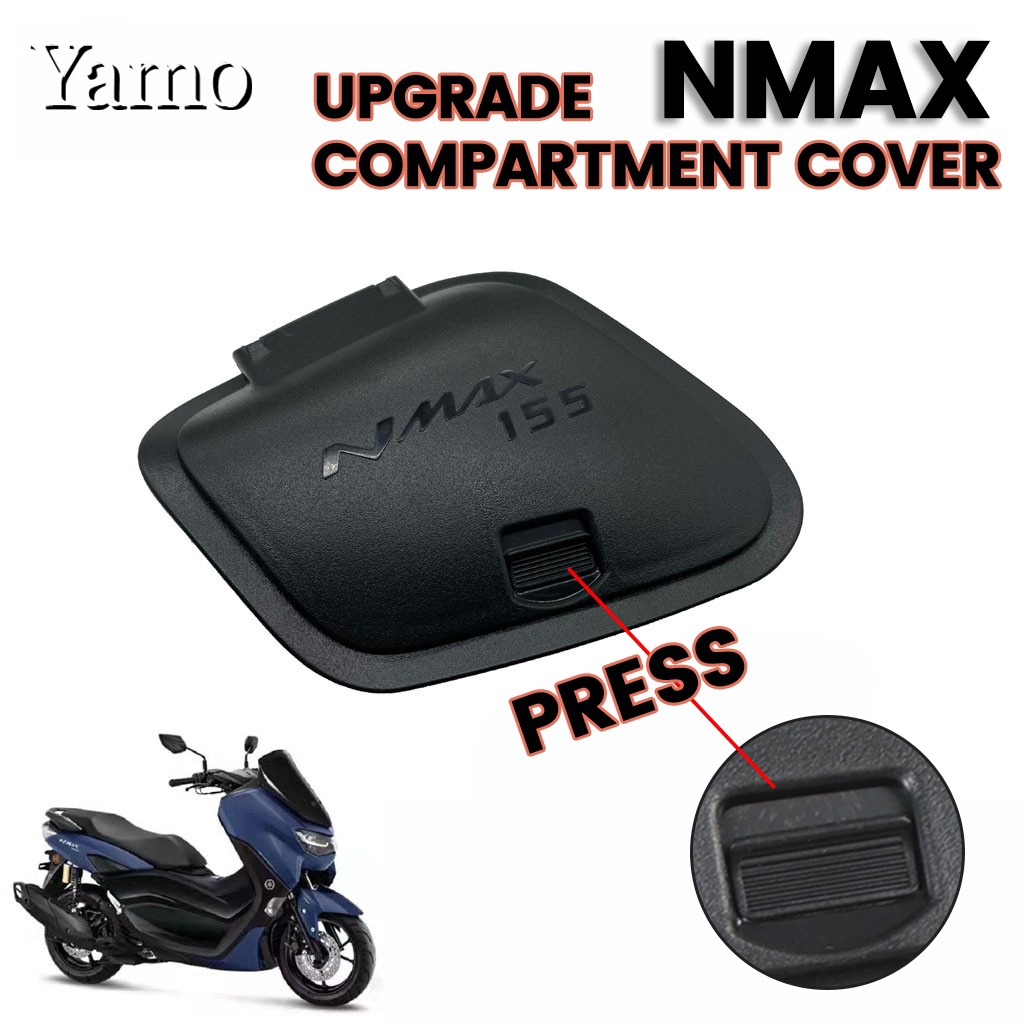 Nmax 155 v2 ABS UPGRADE ฝาครอบกระเป๋าด้านข้างที่ชาร์จหมวกกันน้ําสําหรับ ...