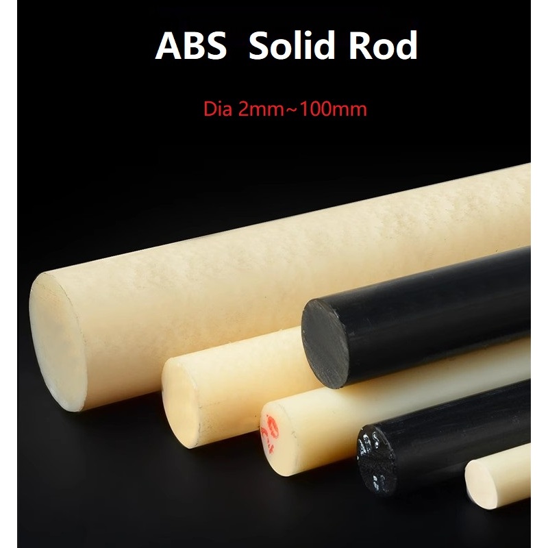 Abs rod ก้านกลมพลาสติกแข็ง เส้นผ่านศูนย์กลาง 2 ~ 30 มม.ABS อะคริลิค ...