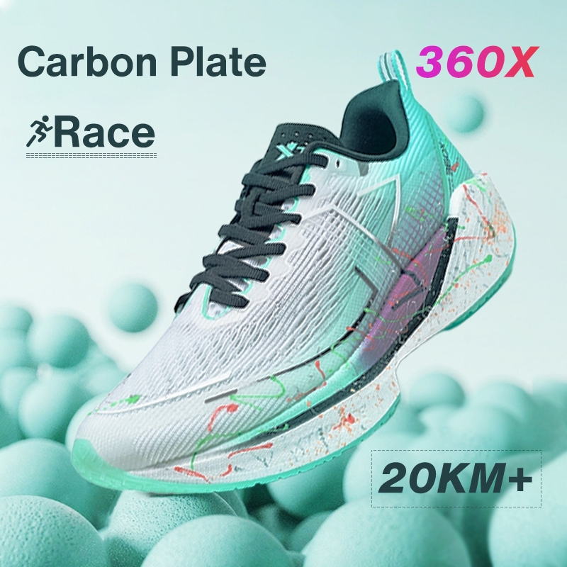 【xtep】360X | รองเท้าวิ่งแผ่นคาร์บอนระดับเริ่มต้น T400แผ่นคาร์บอน เหมาะ ...