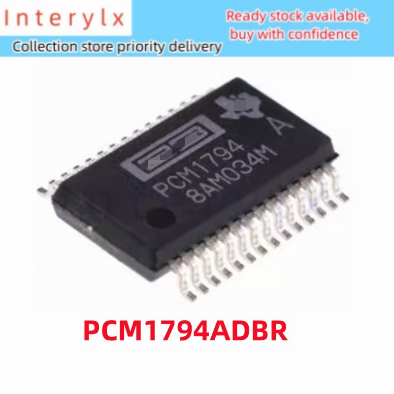 1 ชิ้น/ล็อตของแท้ PCM1794ADB PCM1794ADBR PCM1794 SSOP28 DAC ชิปเสียง IC ...