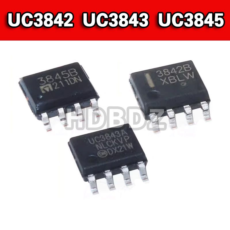 5-20pcs UC3842B UC3843A UC3845B SOP8 สวิทช์ควบคุมการจัดการชิป IC SMD | Shopee Thailand