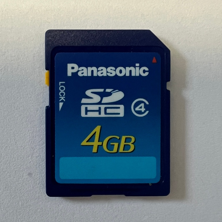Panasonic SD Card 4G เหมาะสําหรับกล้องดิจิตอล Canon Nikon CCD สําหรับ ...