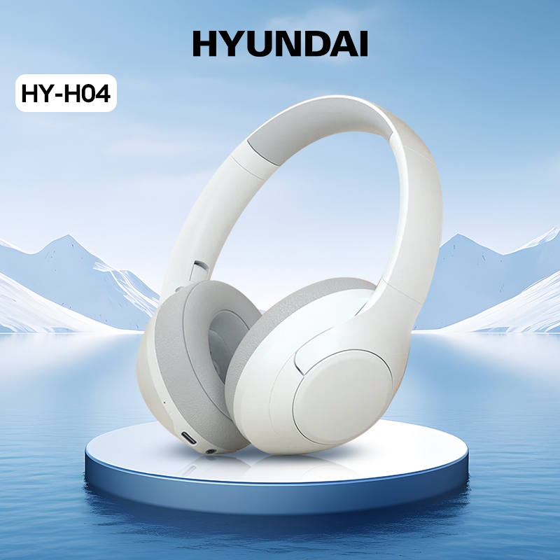 Hyudai HY-H04 ชุดหูฟังบลูทูธไร้สาย อายุการใช้งานแบตเตอรี่ยาวนาน ไม่มี ...