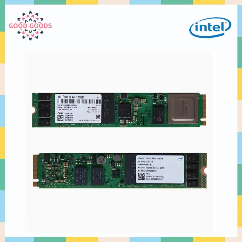 Lenovo/intel DC P4511 Series 650GB 1TB 2TB M.2 22110 PCIe 3.1X4 NVMe 3D TLC ไดรฟ์ Solid State ...