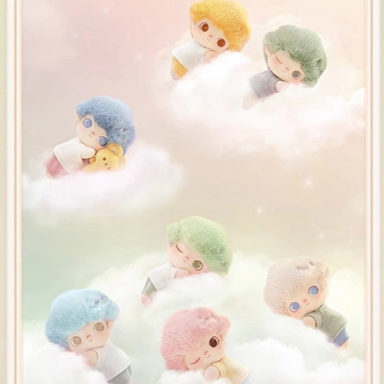 P POPMART DIMOO Cloud Companion Series ตุ๊กตาผ้าฝ้าย ตุ๊กตาตุ๊กตา ...