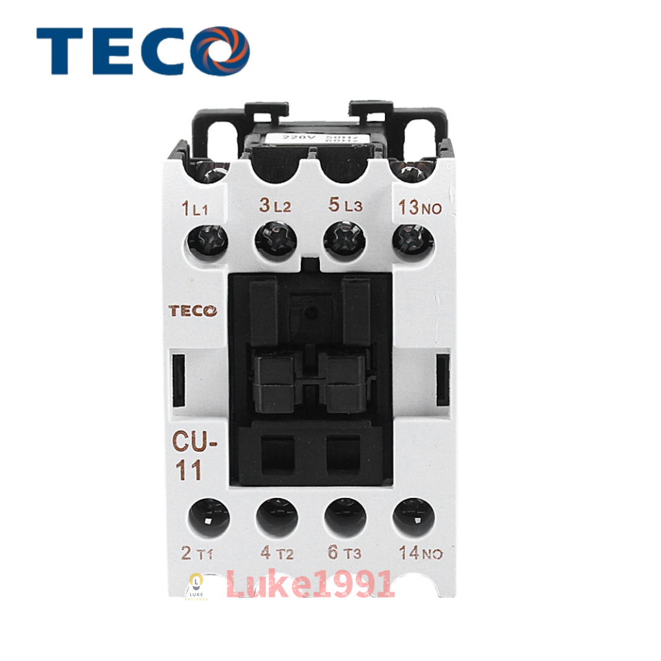Teco AC Contactor CU-11/CU-16/CU-18/CU-23/CU-32R/CU-38/CU-40/AC220V/380V | Shopee Thailand