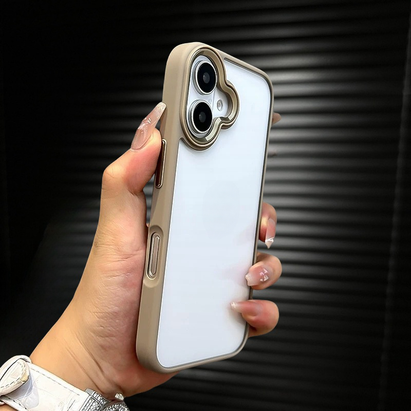 【High quality/Metal lens frame/Acrylic transparent hard case/Titanium ...