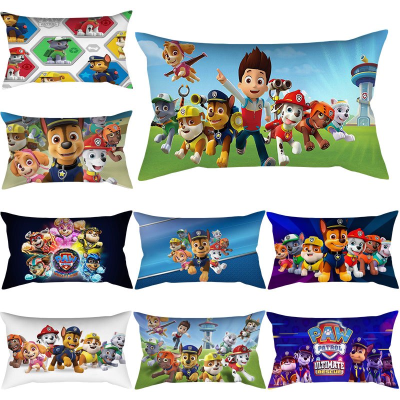 50x30 ซม./74x48 ซม. PAW Patrol โยนหมอนรถ Cusion ตกแต่งบ้านปลอกหมอน ...