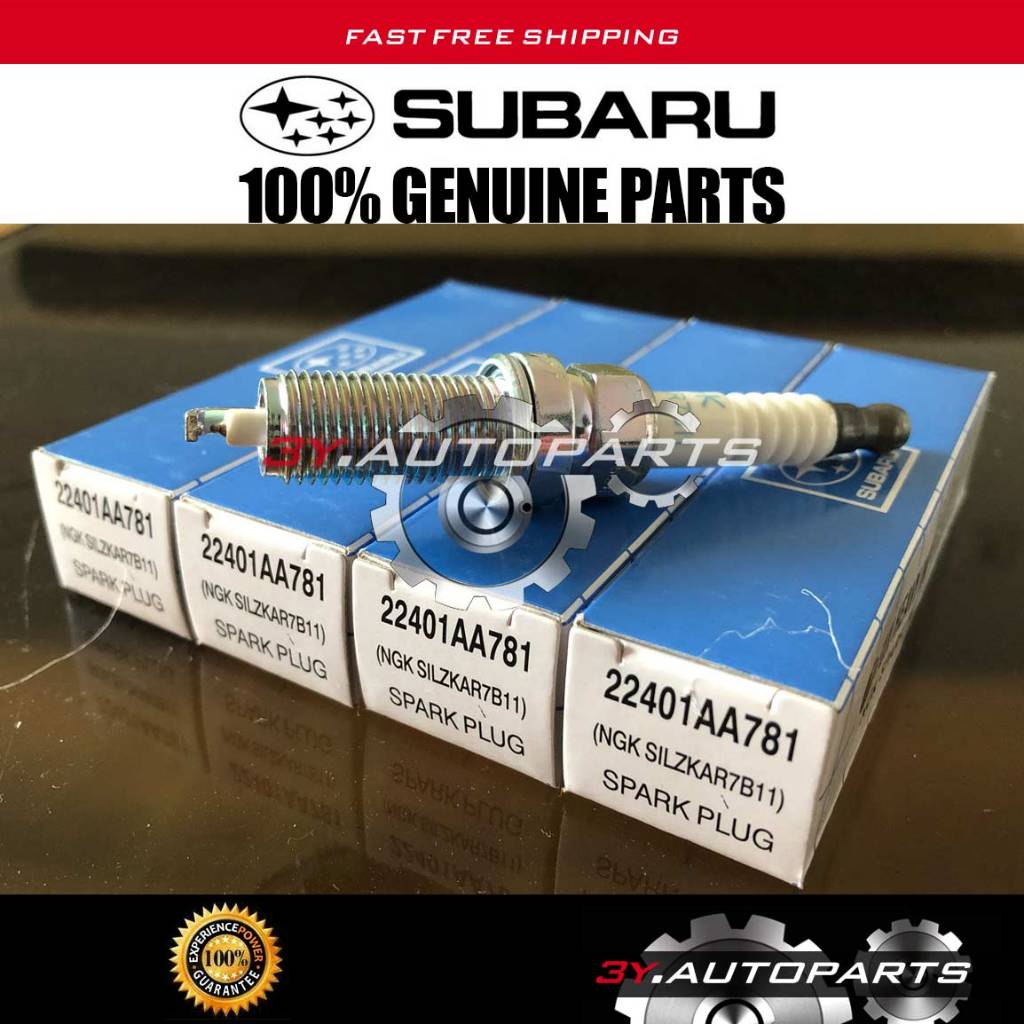ของแท้ ( 1 ชุด 4 ชิ้น) 22401AA781 Subaru Iridium Spark Plug FB16 FB20 ...