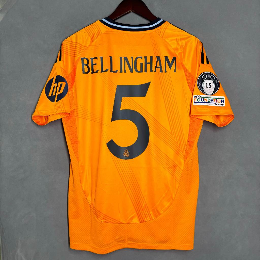 2425 jersey Real Madrid แฟนแขนสั้น bellingham vini jr kros mbappe ...