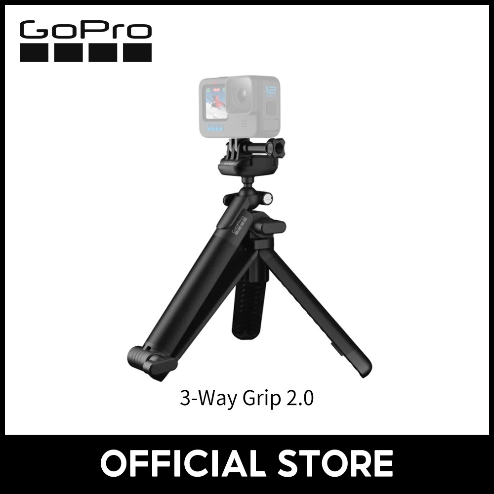 GoPro 3-Way Grip 2.0 / Arm / Tripod [GoPro Global] ไม้เซลฟี่แบบพับ ยืด ...