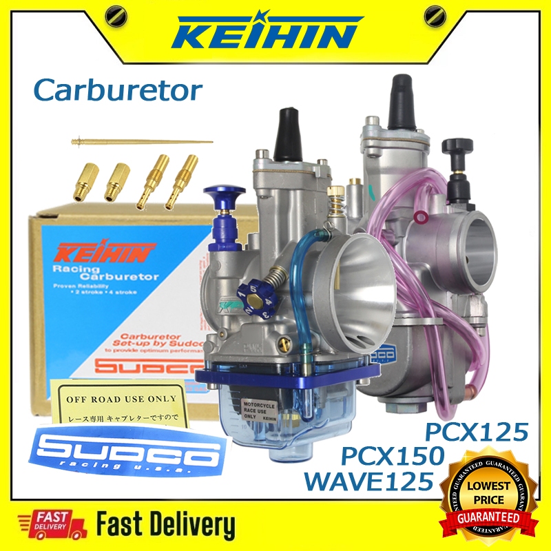 คาร์บูเคเหลี่ยมคว้าน KEIHIN PWK 24มิล 28มิล 30มิล 32มิล 34มิล ลูกเร่ง ...