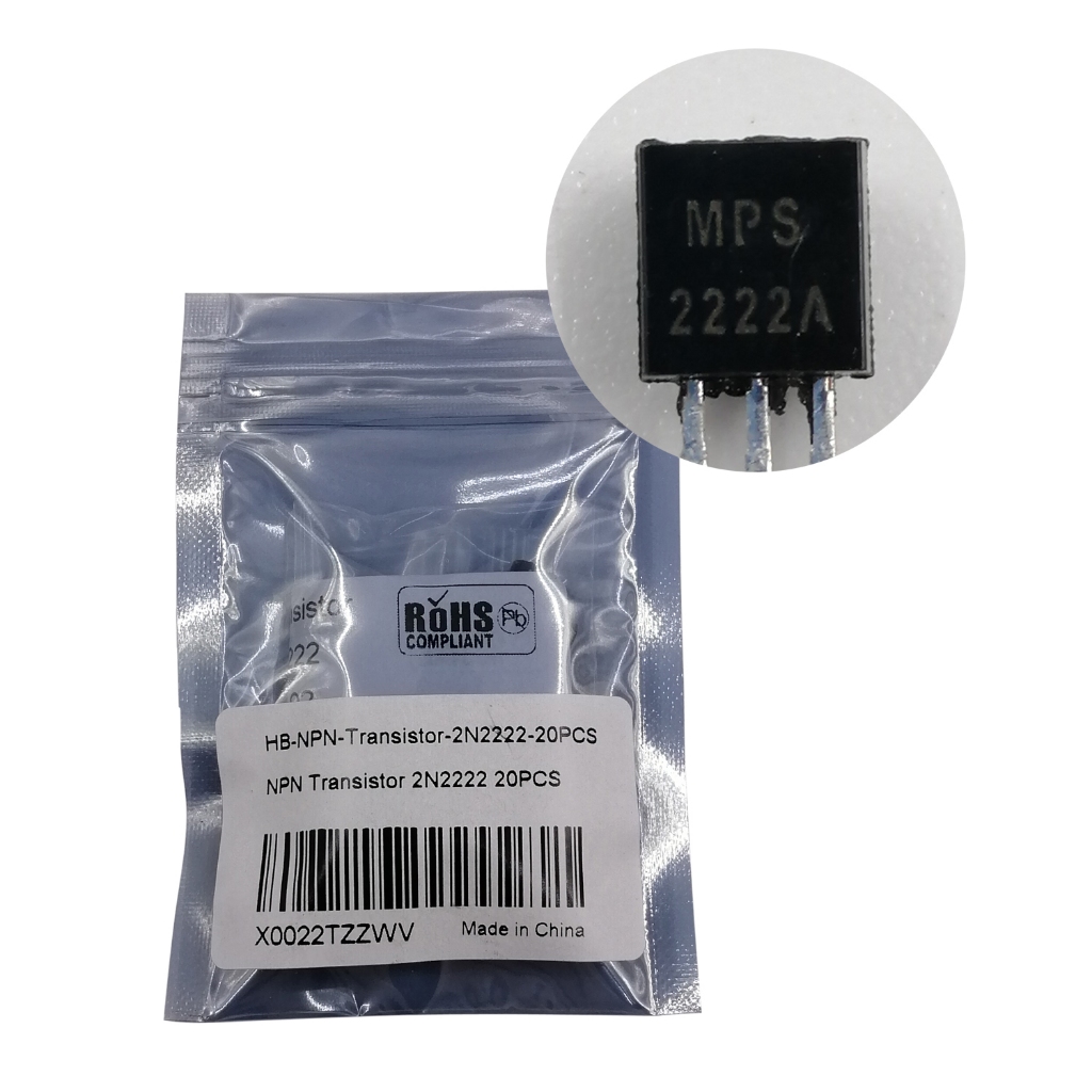 20-100 ชิ้น MPS22A NPN MPS2907A PNP ทรานซิสเตอร์ TO-92 40V 600MA 625mW ...
