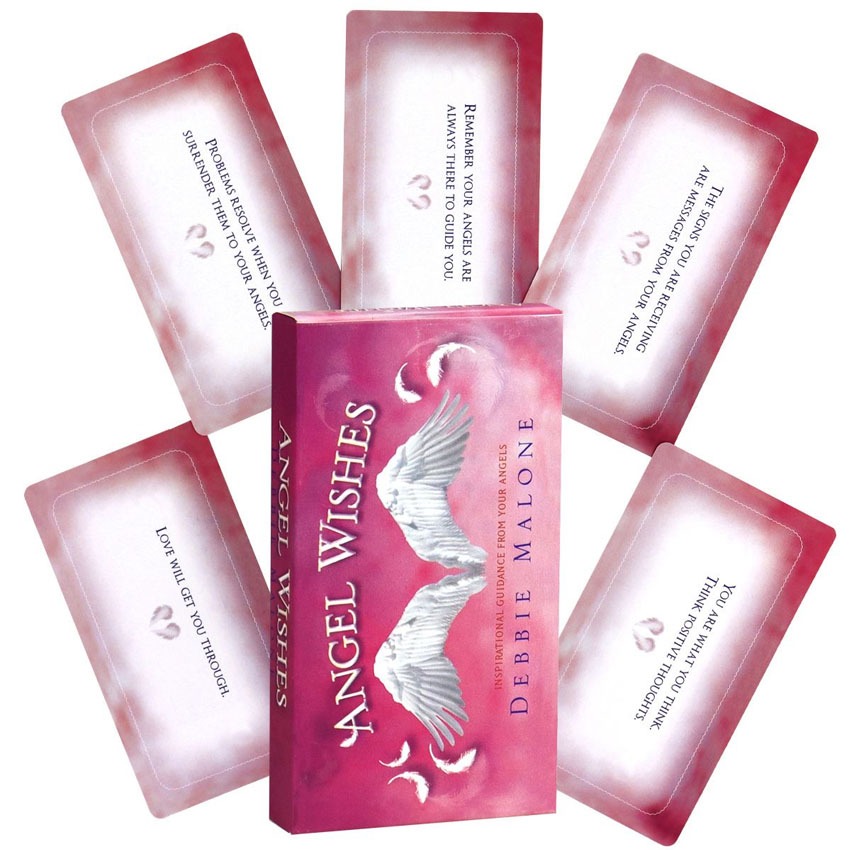 40 ชิ้น Angel Wishes Oracle การ์ดเกมไม่มีคู่มือ | Shopee Thailand