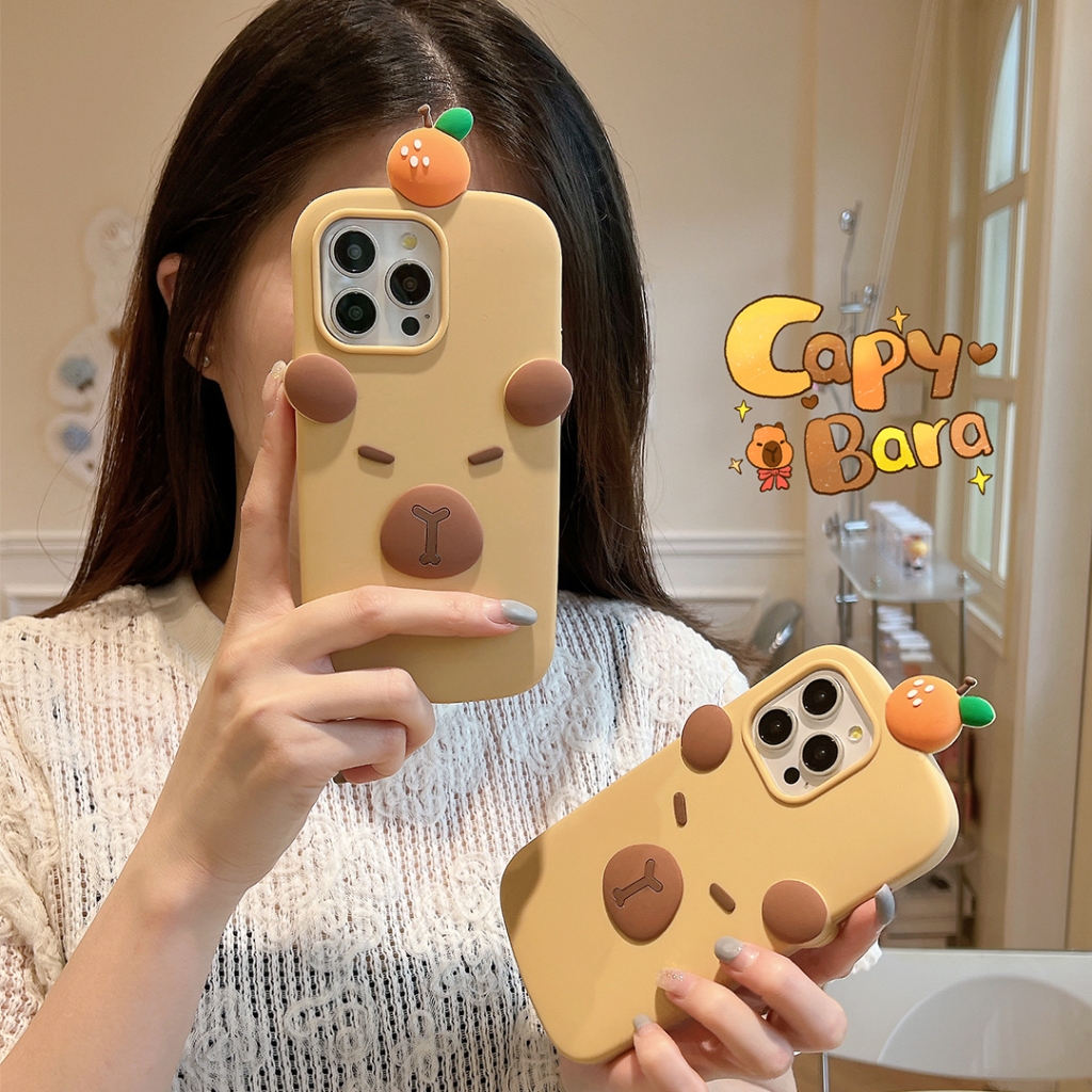 Capybara iPhone 12 Pro Max 13 13Pro 14Pro 15Pro 14 Plus 15 Plus 15 Pro ...