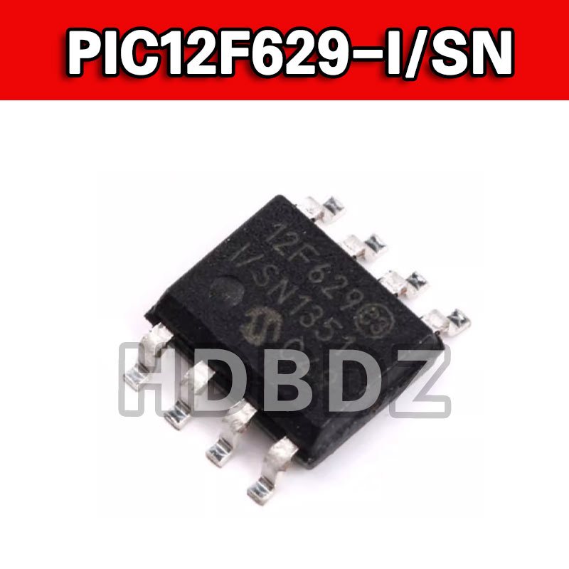 1-3PCS PIC12F629-I/SN 12F629 SOP8 SMD IC 8BIT แฟลชไมโครคอนโทรลเลอร์ชิป ...