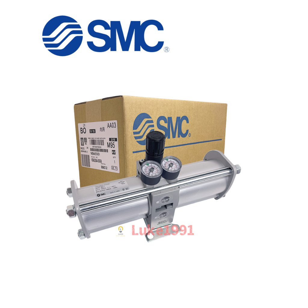 Smc Pneumatic Booster Valve VBA10A-02 VBA20A-03 VBA40A-04 VBA10A-02GN VBA20A-03GN | Shopee Thailand