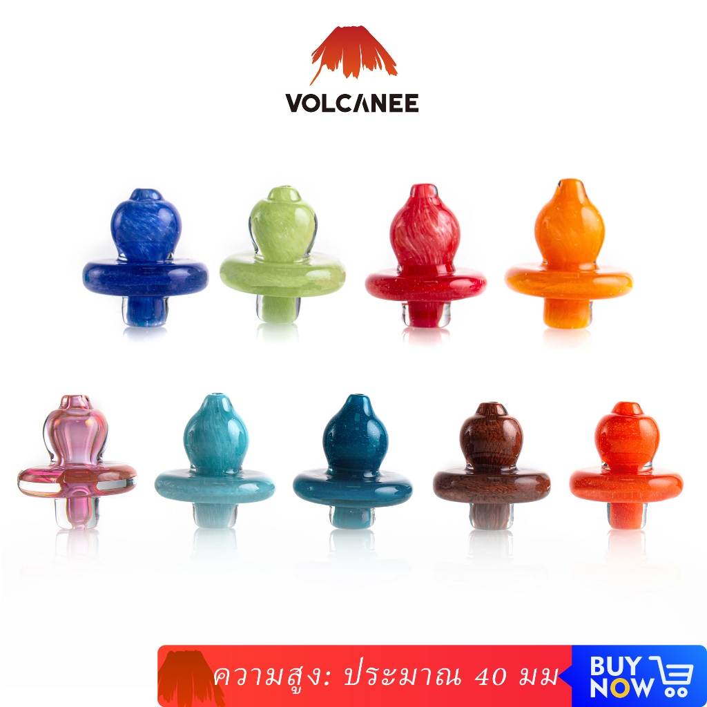 Ufo Flying Saucer Shape Handmade Glass Carb Cap สําหรับควอตซ์ Banger ...