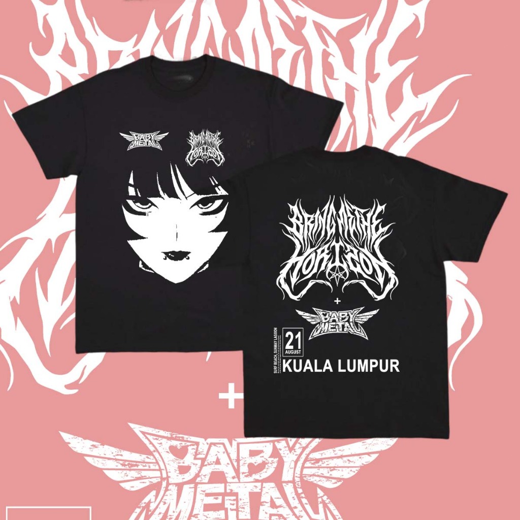 Bring Me The Horizon BMTH Baby Metal Nex Gen KL 2024 Soft Cotton100 ...