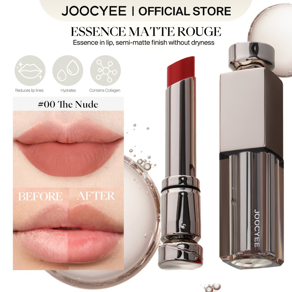 Joocyee ลิปสติก เนื้อแมตต์กํามะหยี่ ติดทนนาน | Shopee Thailand