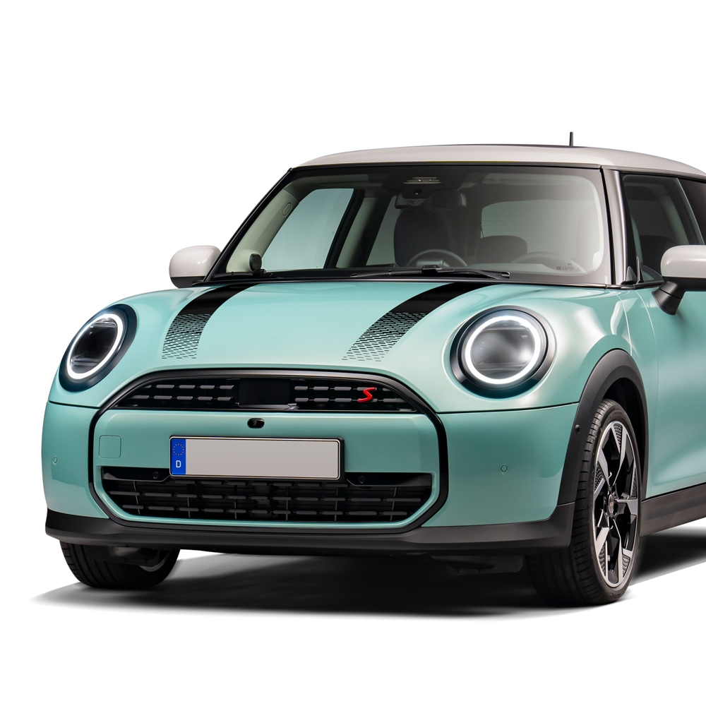 ฝากระโปรงรถ Racing Stripes Decal สติกเกอร์สําหรับ MINI COOPER F65 F66 ...