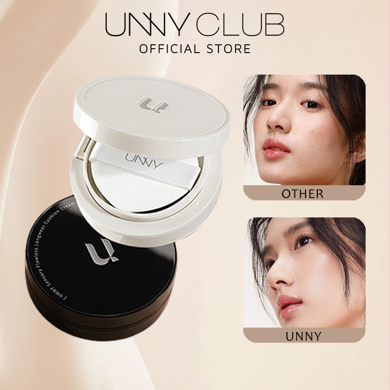 UNNY CLUB คุมมัน คอนซีลเลอร์ กันน้ำ คุชชั่น Cushion Foundation BB Cream 12g | Shopee Thailand