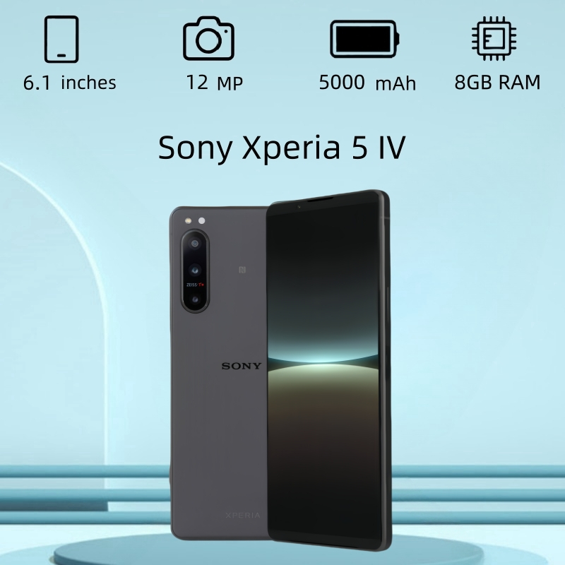 Sony Xperia 5 IV ของแท้ Qualcomm SM8450 กันน้ํา 128GB 8GB RAM | Shopee ...