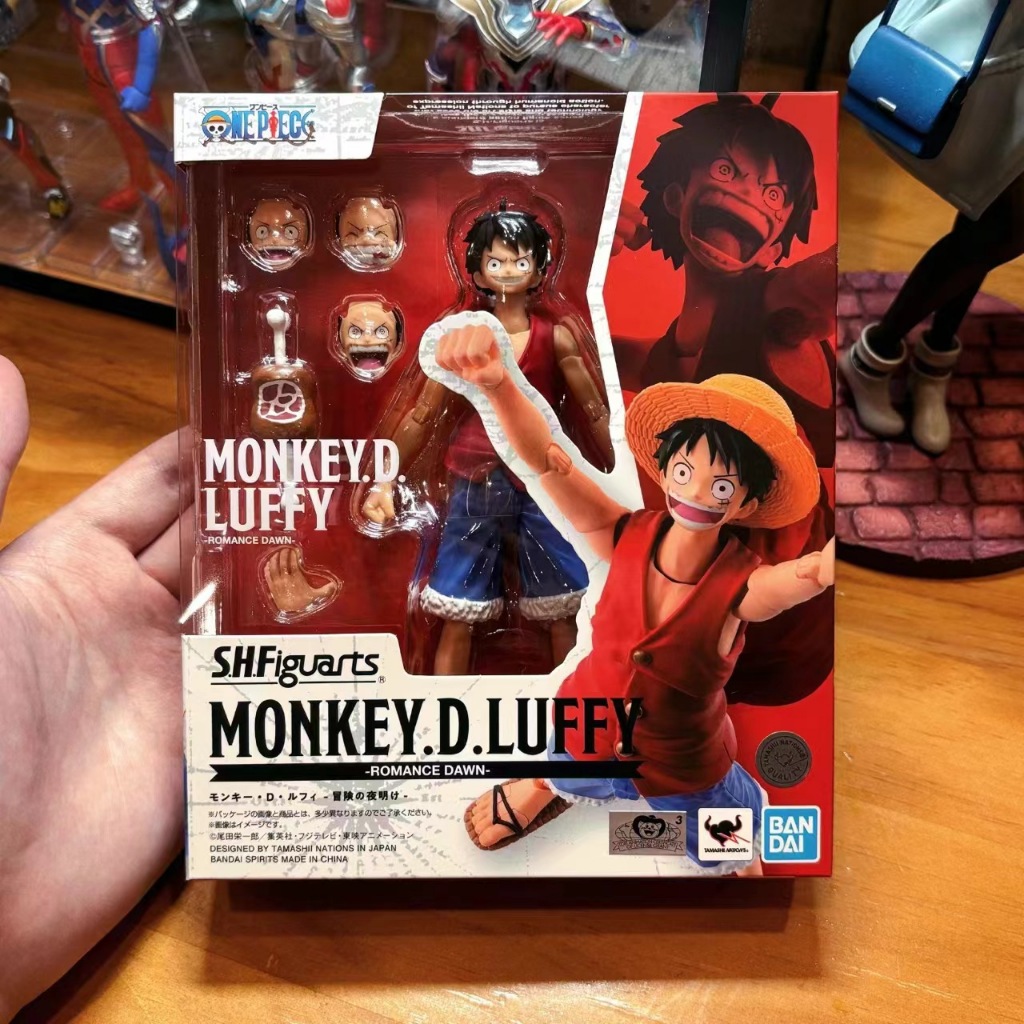 พร้อมสต็อก Bandai SHF One Piece One Piece Monkey D Luffy Adventure Dawn ...