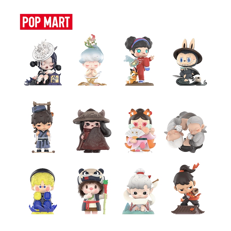 POP MART Matchless POP MART 14th Anniversary Series Blind Box Action ...