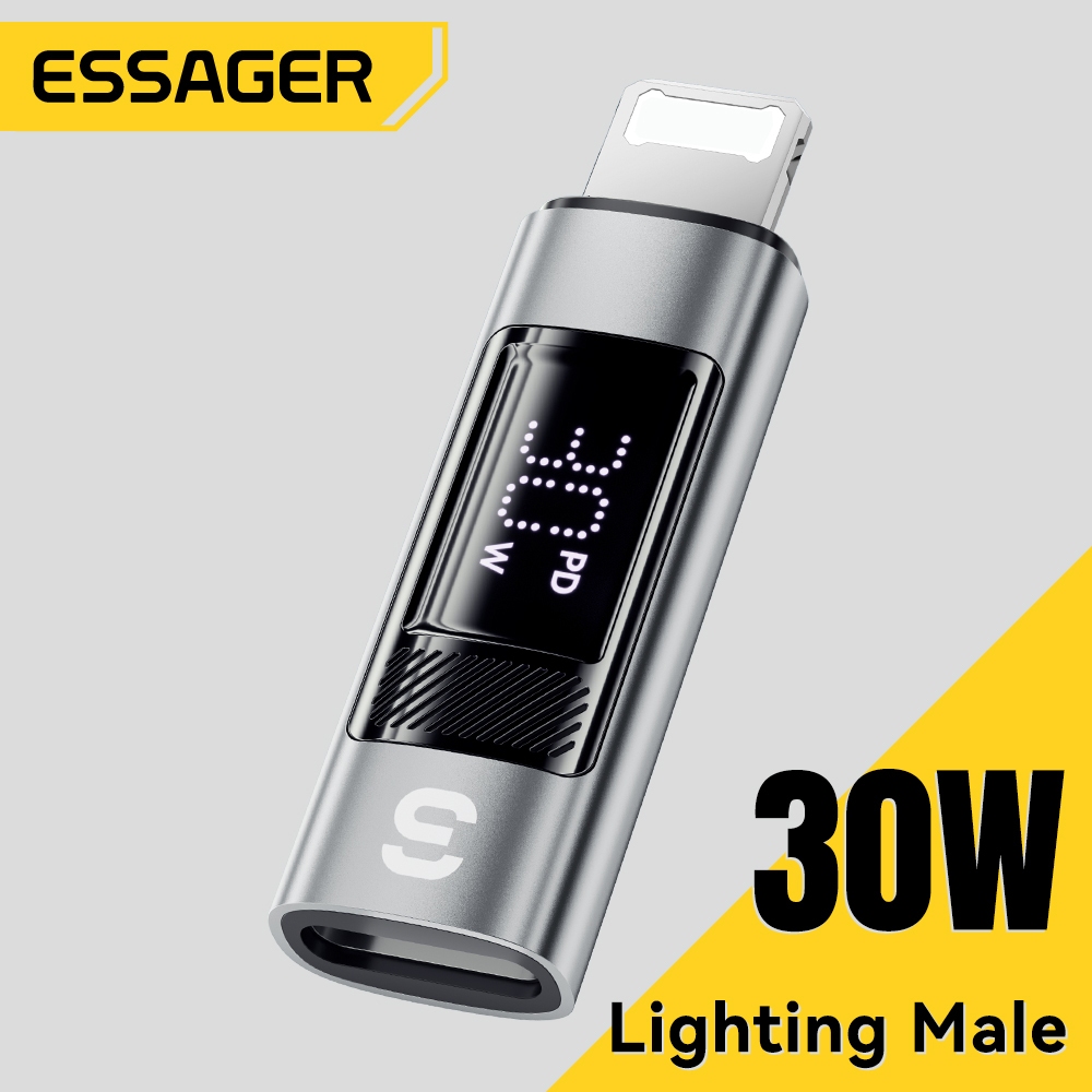 Essager H 3A อะแดปเตอร์ otg จอแสดงผลดิจิตอล USB2.0 480Mbps | Shopee ...