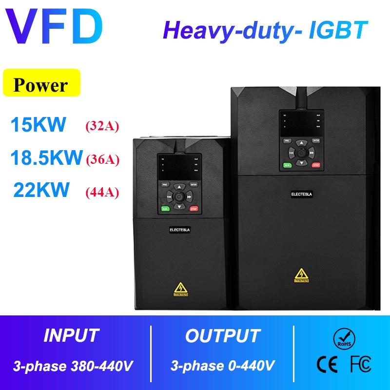 380v IGBT โมดูล 15KW/18.5KW /22KW Heavy Duty VFD Air คอมเพรสเซอร์แปลงความถี่ | Shopee Thailand