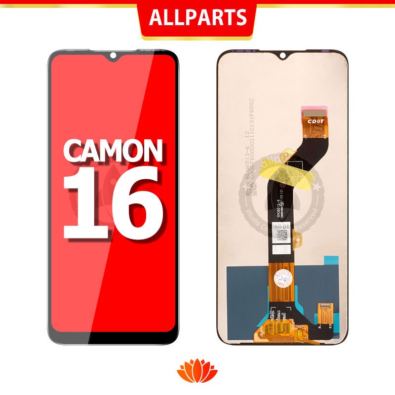 Display จอ ทัช สำหรับ Tecno Camon 16 CE7 CE7j LCD หน้าจอ พร้อมทัชสกรีน ...