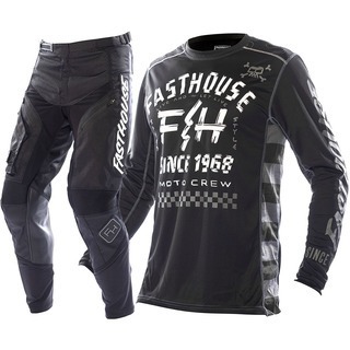 Fasthouse MOTOCREW MOTOCROSS OFFROAD GEAR SET JERSEY PANTS COMBO MX ...