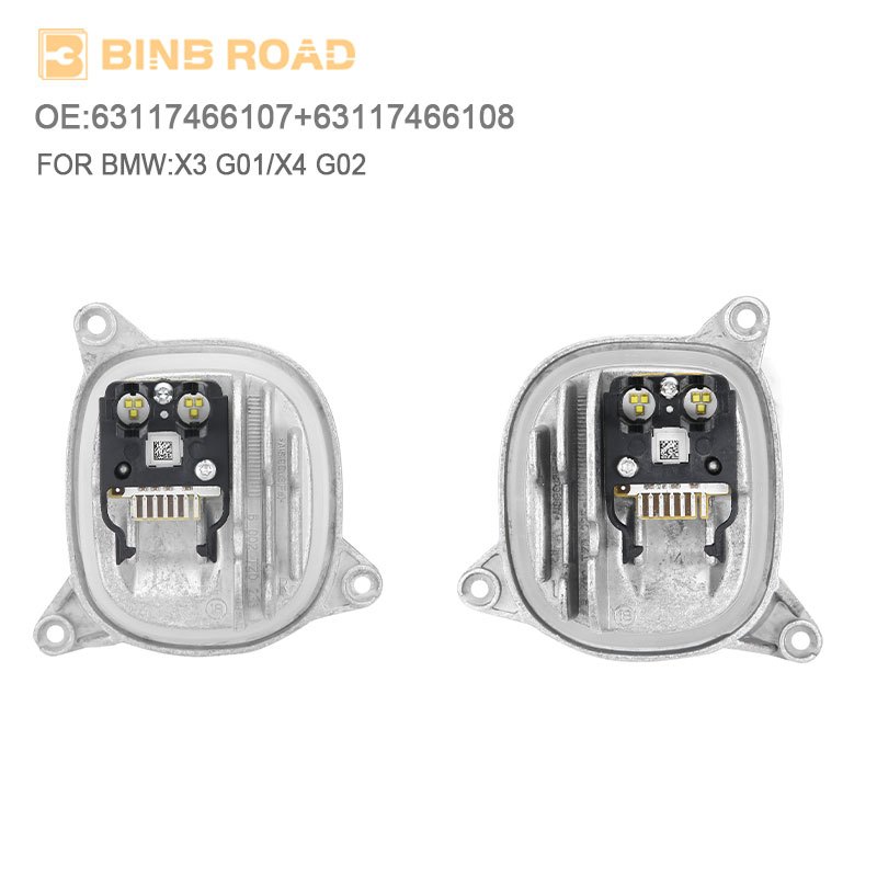 โมดูลไฟวิ่งวันซ้าย Binb ROAD LED 63117466107 สําหรับ BMW X3 G01 X4 G02 ...