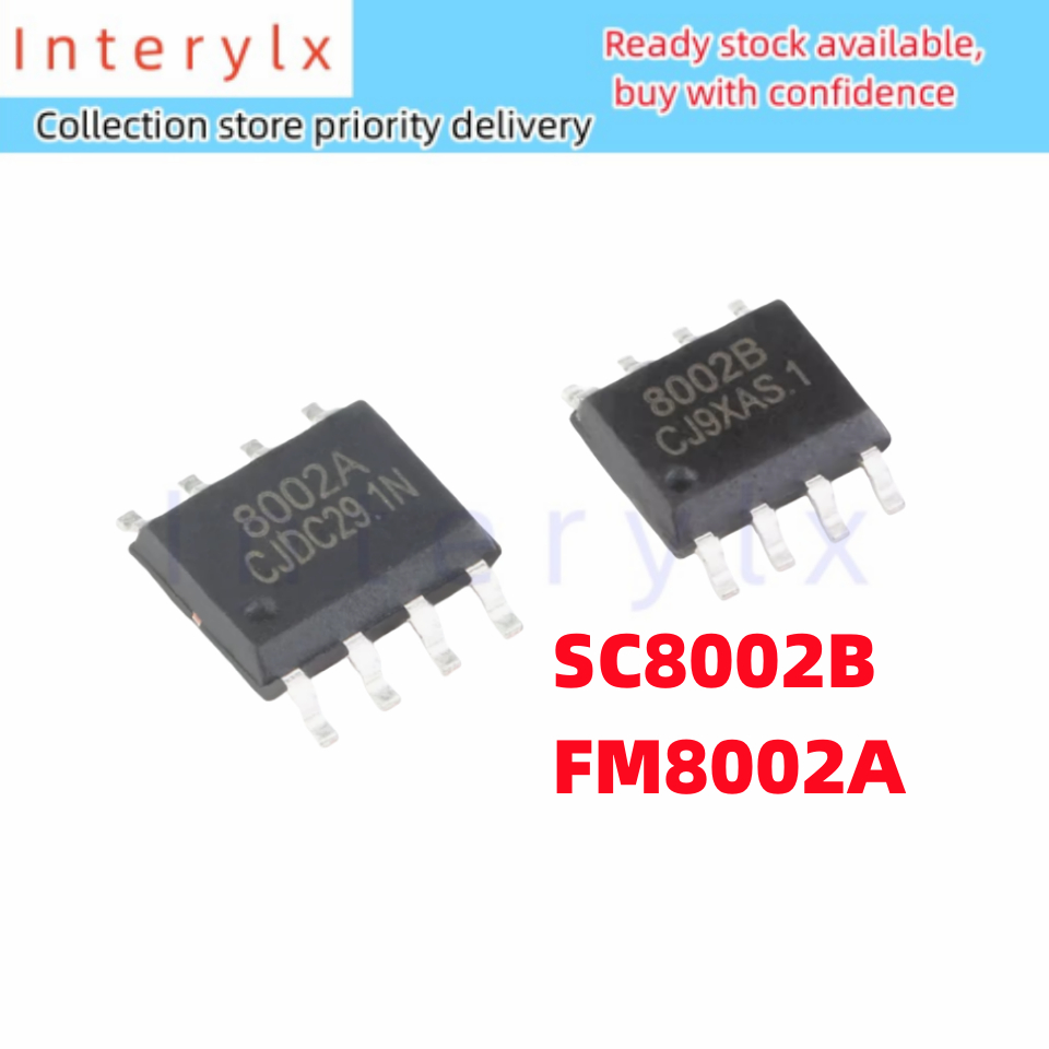 10 ชิ้น/ล็อต SC8002B 8002B FM8002A 8002A SOP-8 3W Universal Audio Amplifier IC ใช้งานร่วมกับ ...
