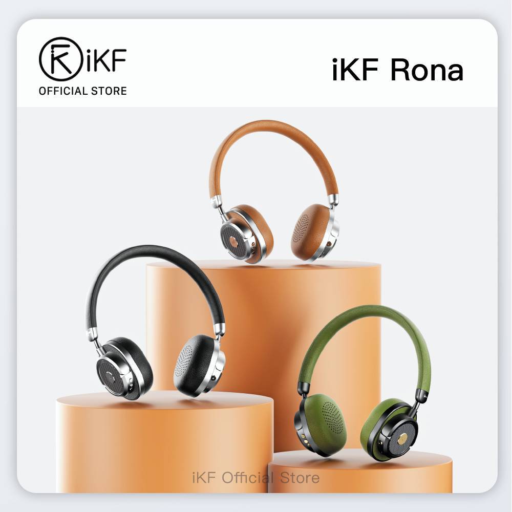 Ikf Rona Adaptive Noise Reduction Retro หูฟังบลูทูธของขวัญปีใหม่โหมดความโปร่งใส ANC ENC หูฟังไร้ ...