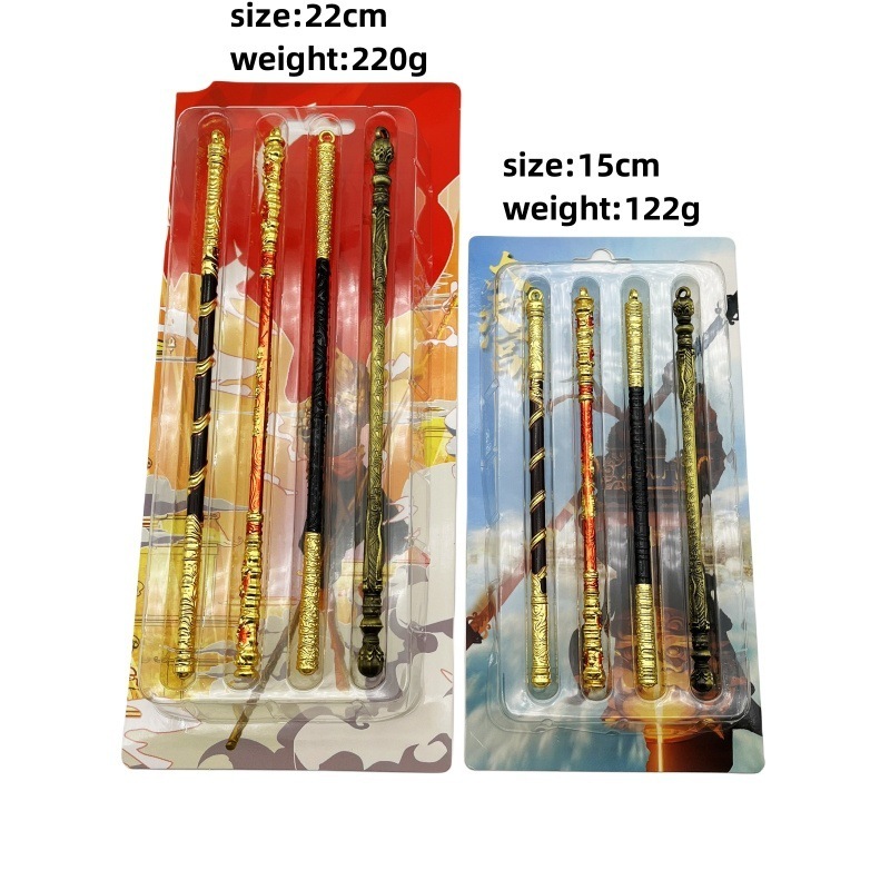 4 ชิ้น/เซ็ต Monkey King Black Myth: Wukong Magic Golden Cudgel เกม Sun ...
