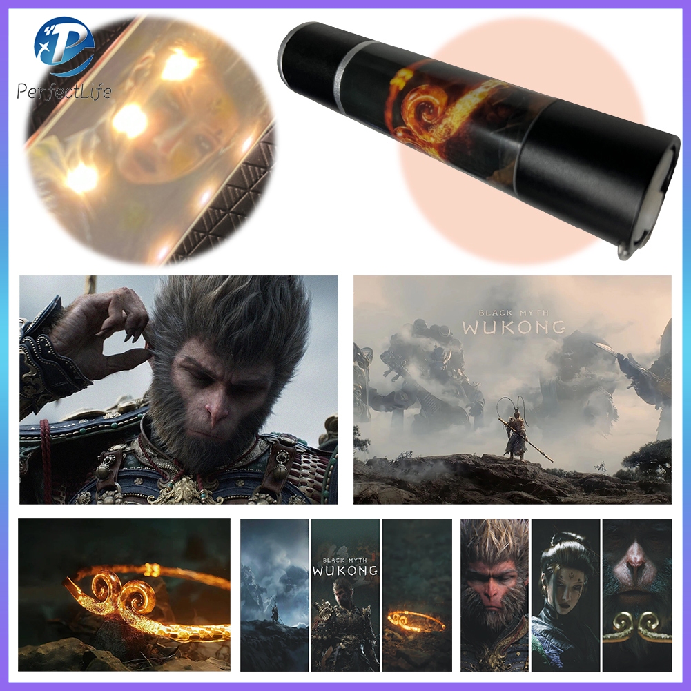 5 ชิ้น Black Myth Wukong Camping Light สติกเกอร์ Wukong กลางแจ้งโคมไฟสติกเกอร์ | Shopee Thailand