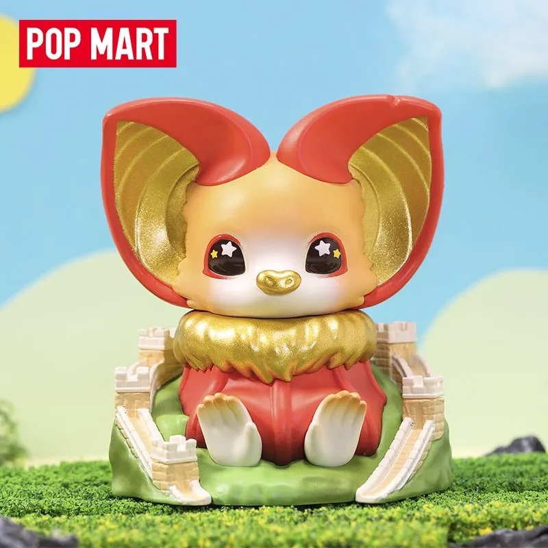 Pop MART Yoki Travel Around The Word Series Action Figure Desktop ...