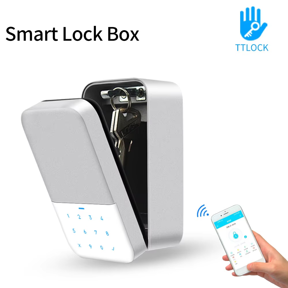 Ttlock Key Box Storage Secret Key Lock Box APP ปลดล็อคงานกันน้ําพร้อม ...