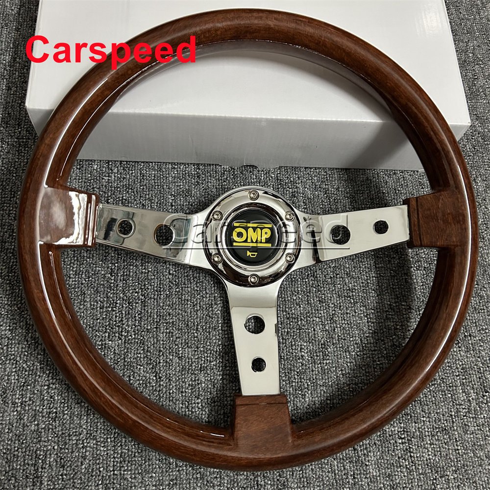 14 นิ้ว 350 มม.OMP MOMO NARDI รถแข่งกีฬาพวงมาลัยไม้สไตล์วัสดุ ABS | Shopee Thailand