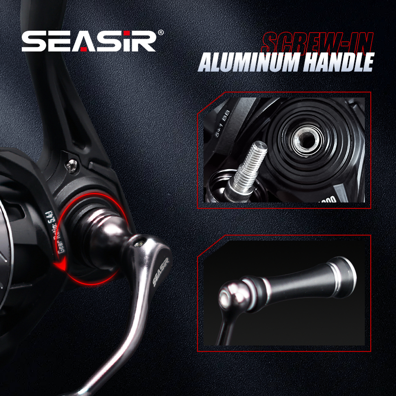 Seasir Stream Spinning Reel 139g Ultralight Carbon เครื่องซักผ้า 6Kg ...