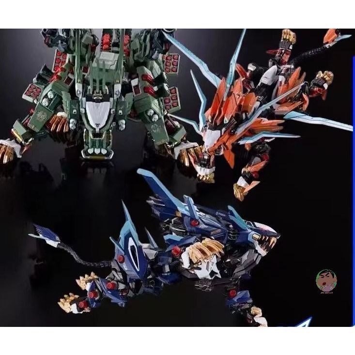Bandai CHOGOKIN ZOIDS CHANGING ARMOR SET FOR RZ-041 LIGER ZERO Complete Model | Shopee Thailand