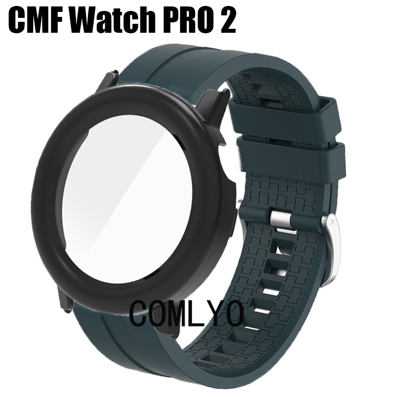 สําหรับ CMF watch Pro 2 สมาร์ทนาฬิกาสายคล้องกันชนป้องกัน Smartwatch ...