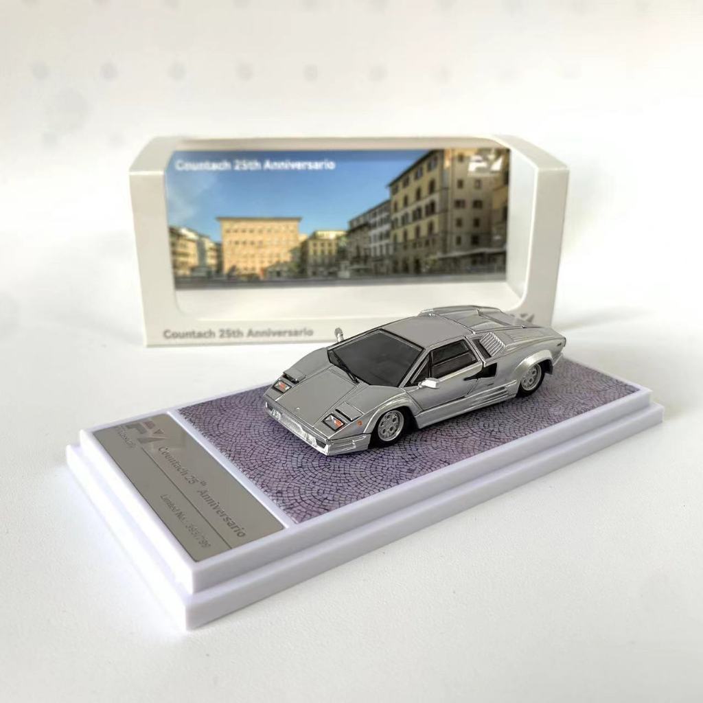 Finclassically 1:64 รุ่นรถ Countach LP5000 Alloy Die-Cast Sport Vehicle ...