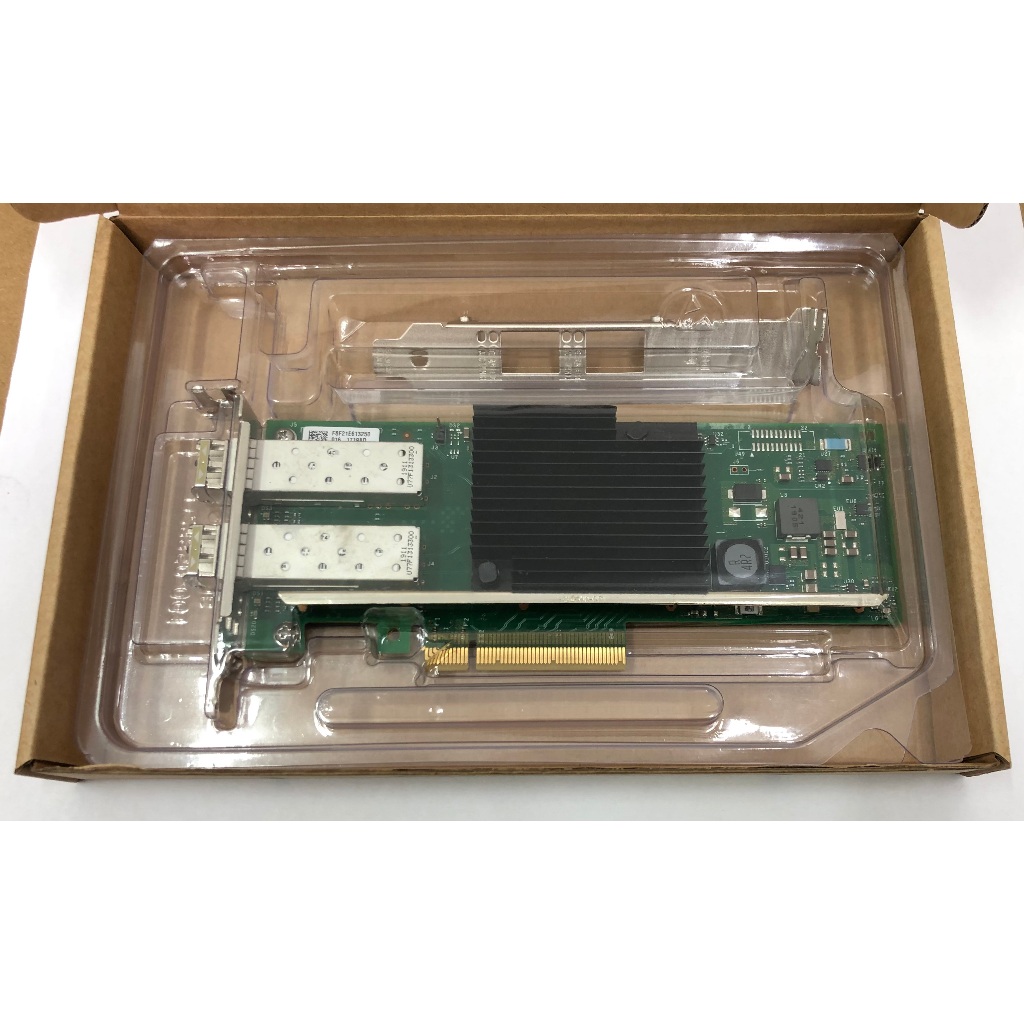 Dell/intel X710-DA2 10GB SFP+ Dual Port 5N7Y5 Y5M7N 2xSFPs F/L ความสูง ...
